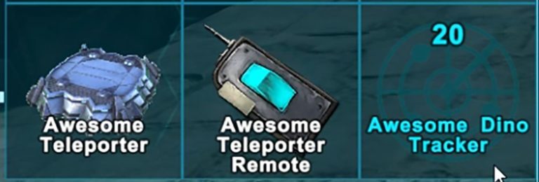 【ARK】恐竜と一緒にテレポートできるmod「Awesome Teleporters!」 | 人形は四畳半で夢をみる