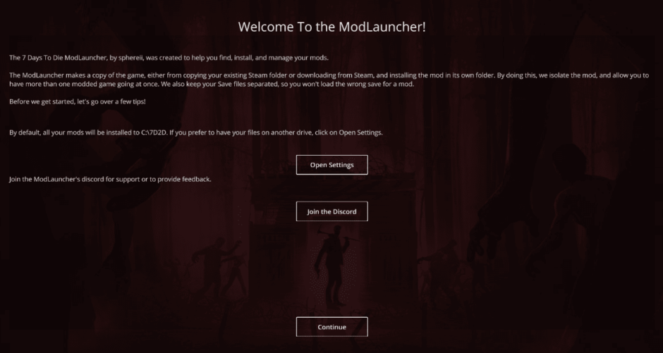 【7dtd】7D2D MODLauncherでModを導入して遊ぶ方法解説！7D2D MODLauncherの導入・使用方法(画像あり) | 人形は四畳半で夢をみる