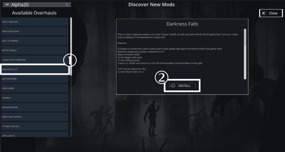 【7dtd】7D2D MODLauncherでModを導入して遊ぶ方法解説！7D2D MODLauncherの導入・使用方法(画像あり ...